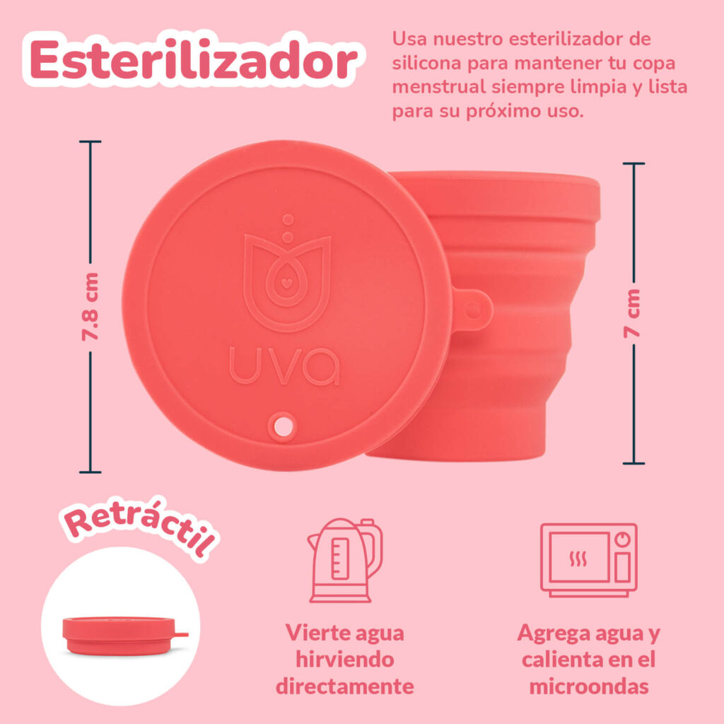 Copa Menstrual UVA 2 Talla A - Envío gratis a toda Colombia