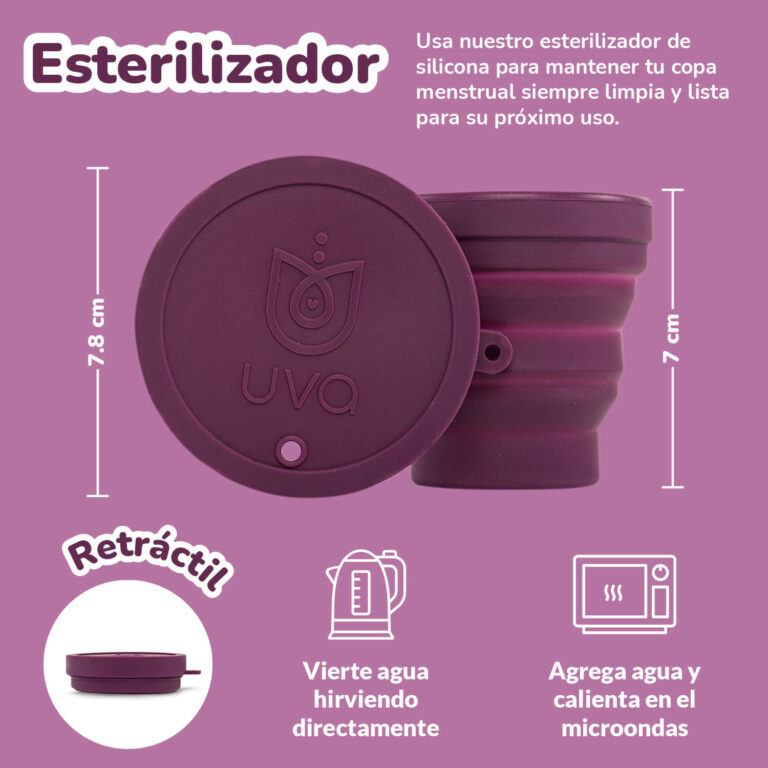 Copa Menstrual UVA 2 Talla B - Envío gratis a toda Colombia